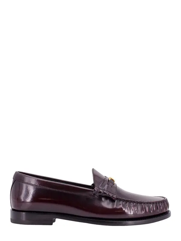 Celine Leather Loafer - Black