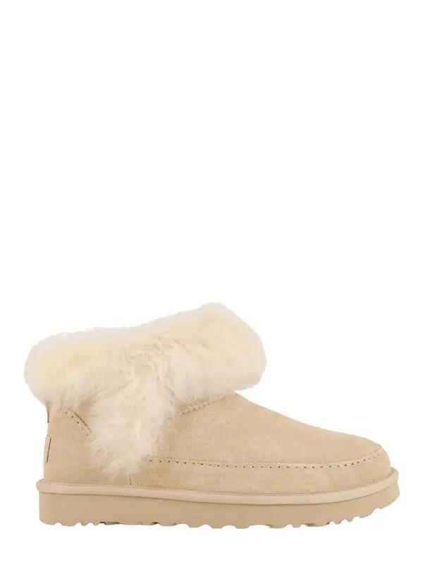UGG Classic Ultra Mini Suede Boots - Beige