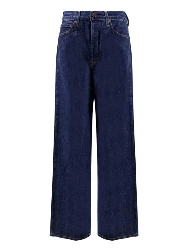 AGOLDE Dame Regenerative Cotton Jeans - Blue