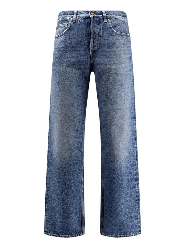 GOLDEN GOOSE Skate Loose Fit Jeans - Blue