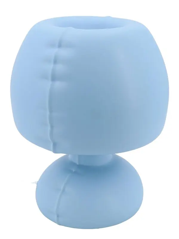 HOME STUDYO Ceramic Table Lamp - Blue
