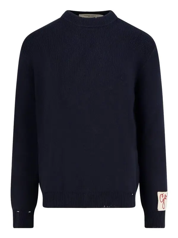 Golden Goose Cotton Sweater - Blue