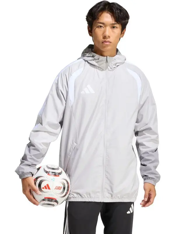 Adidas Tiro 26 Competition All Weather Jacket - Team Light Grey / Light Onix / White