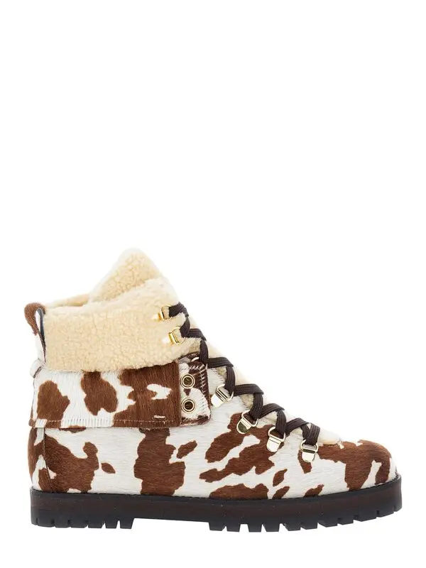 ODISSI Lace-up Hiking Boots - Multicolor