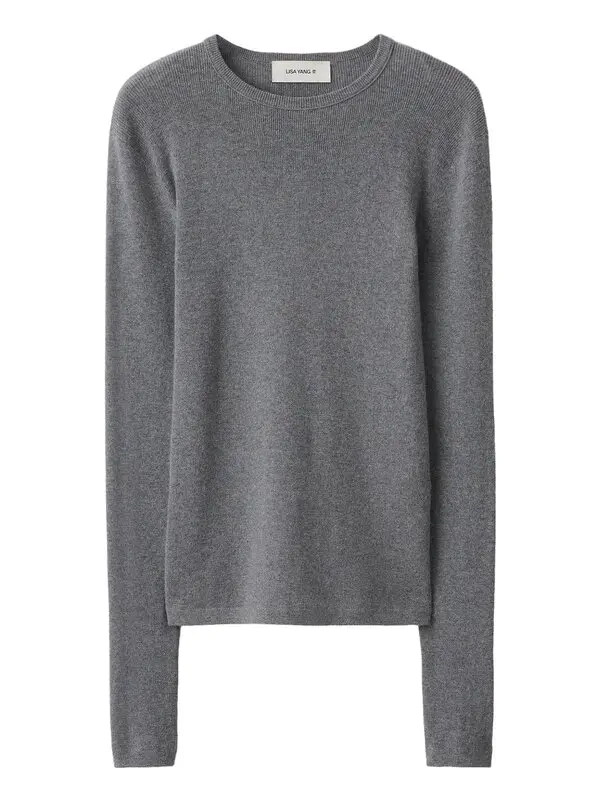 LISA YANG Vivian Long-sleeved T-shirt - Cloud
