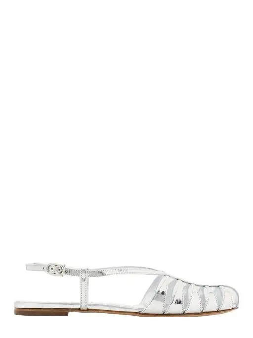 FERRAGAMO Cage Sandal - Silver