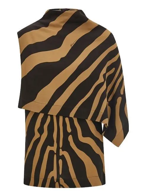 FERRAGAMO Sleeveless Top - Animal Print