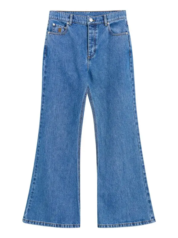 BY MALENE BIRGER Houston Organic Cotton Jeans - Mid Denim Blue
