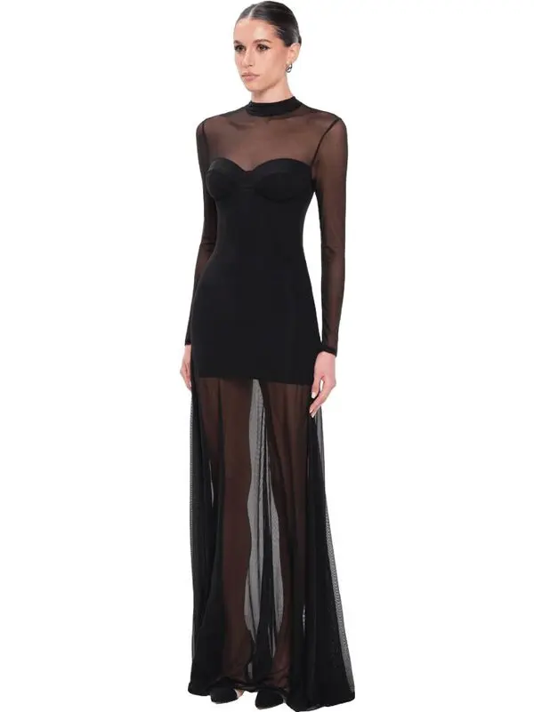 OW Kya Maxi Dress - Black