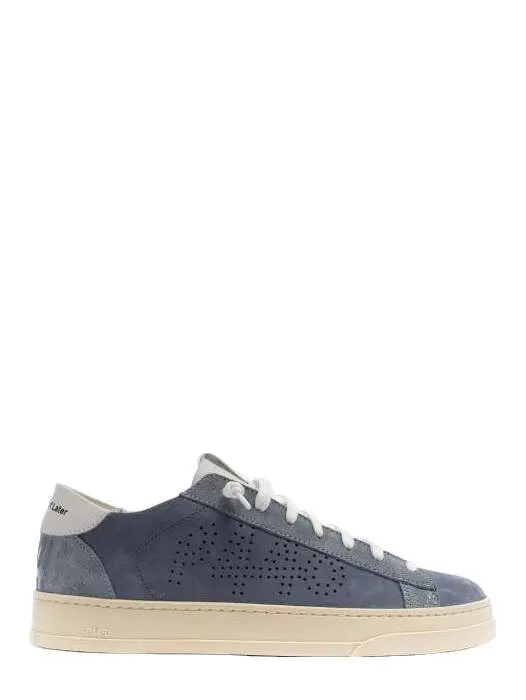 P448 Jack Leather Sneaker - Storm Blue