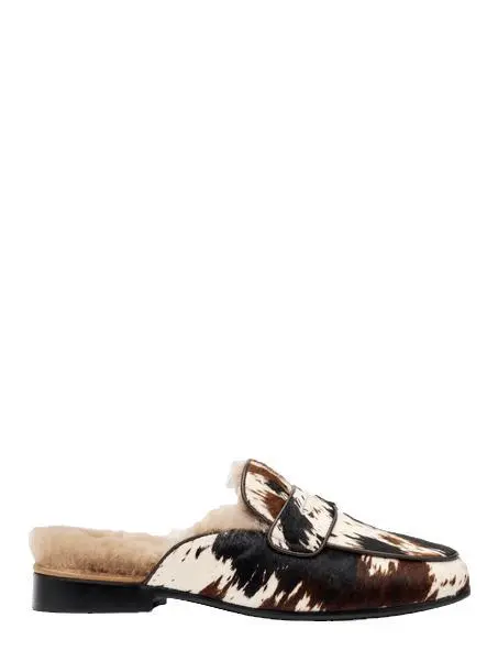 MARC NOLAN Ms. Del Mar Loafer Mule - Dark Horse