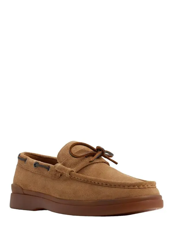 Aldo Suede Boat Shoe - Camel