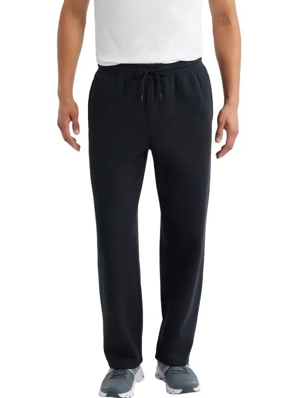 Zella Vital Fleece Pants - Black Caviar