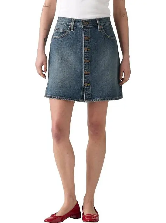 LEVI'S Denim Mini Skirt - Eight Track Skirt