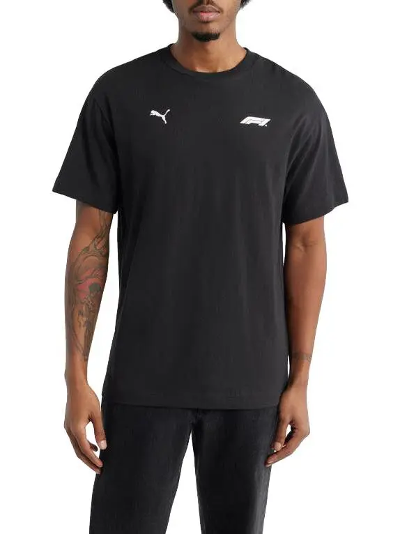 PUMA Formula 1® Logo Graphic T-shirt - Puma Black
