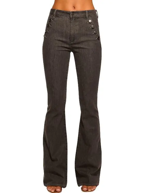 Ramy Brook Helena Flare Jeans - Grey Wash