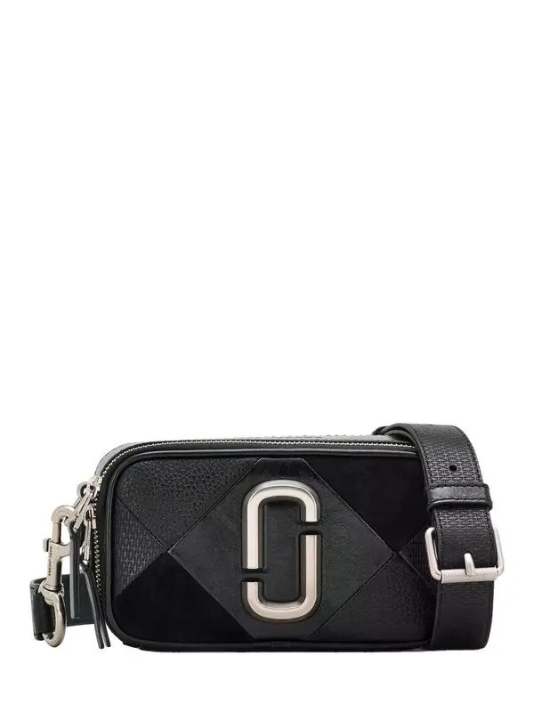 Marc Jacobs Snapshot Patchwork-design Crossbody Bag - Black