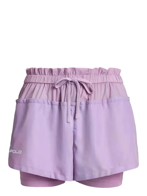 Polo Ralph Lauren Drawstring-waist Shorts - Purple