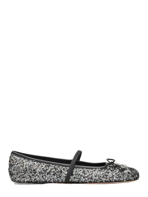 Marc Jacobs Sabrina Ballet Flats - Silver