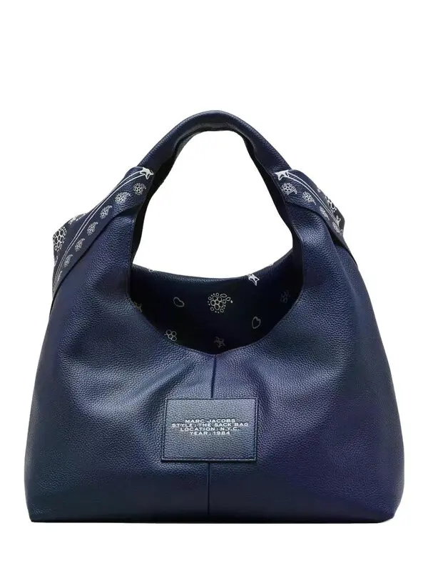 Marc Jacobs Sack Bandana Leather Bag - Blue