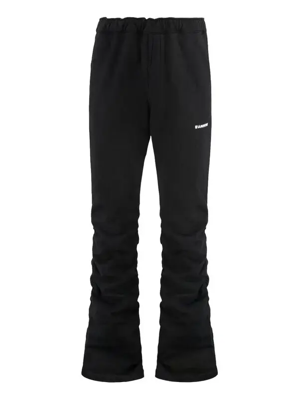 B1ARCHIVE Ruched-detail Track Pants - Black