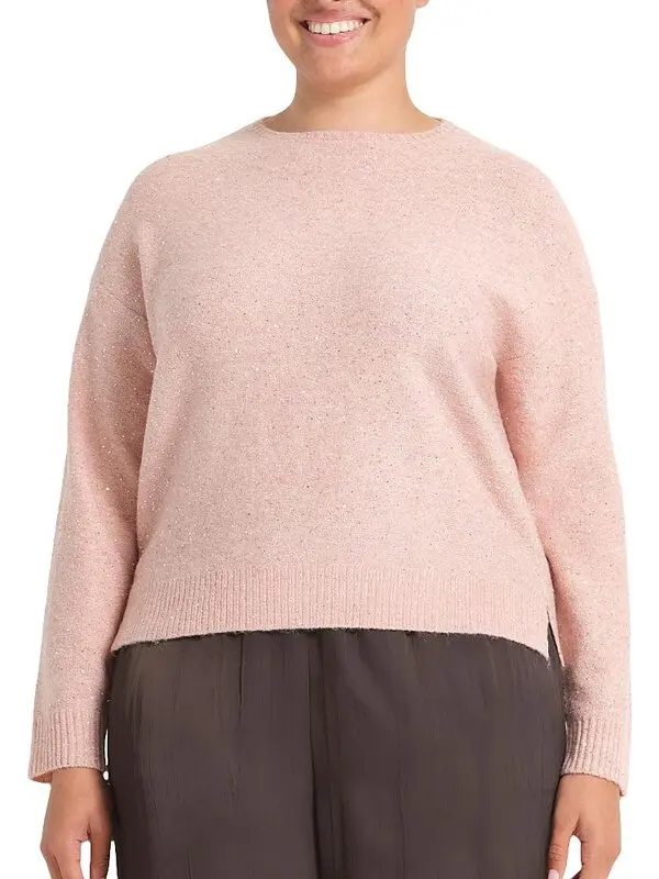 ESTELLE Night Sparkle Sweater - Blush Pink