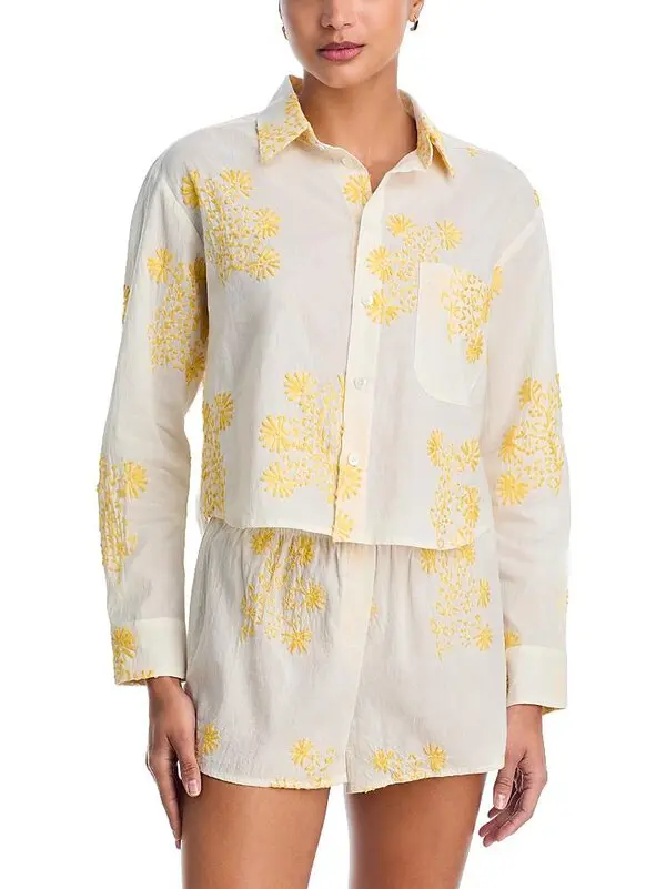 CISSA Button Down Shirt - Yellow Handstitch