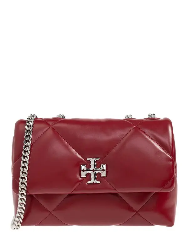 Tory Burch Kira Diamond Small Shoulder Bag - Burgundy