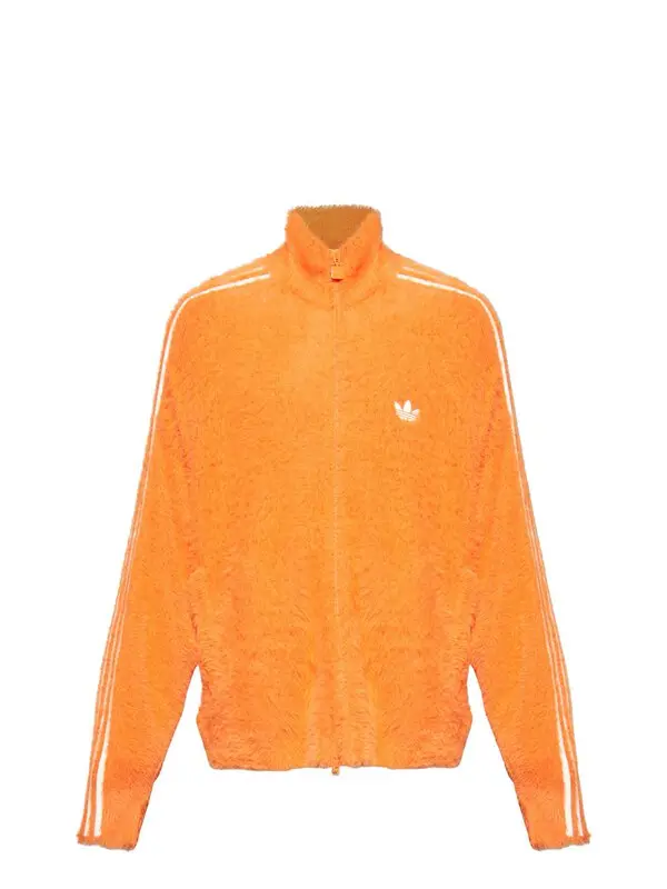 ADIDAS ORIGINALS Sweatshirt With Stand-up Collar - Orange