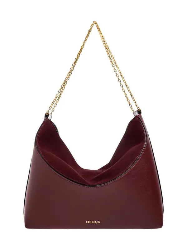 NEOUS Pavo West Shoulder Bag - Burgundy