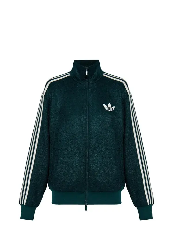 Adidas Originals By Alexander Wang Stand-up Collar Sweatshirt - Green