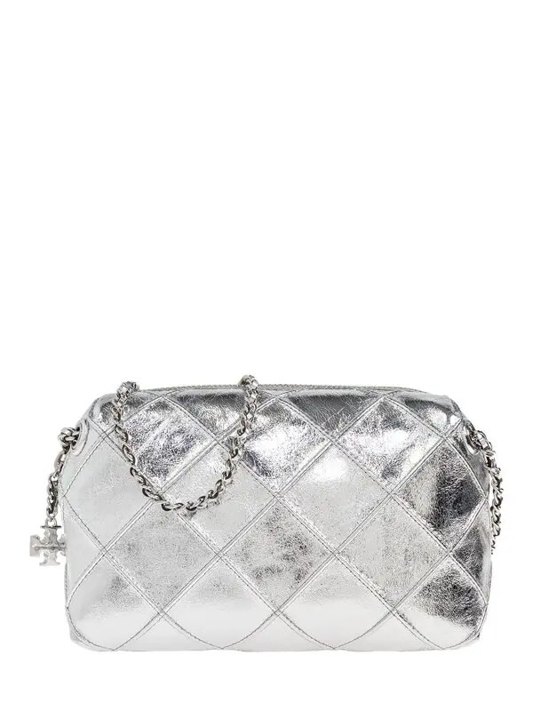 Tory Burch Fleming Shoulder Bag - Silver