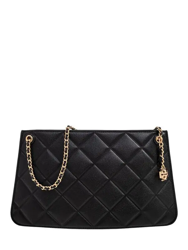 Tory Burch Fleming Shoulder Bag - Black
