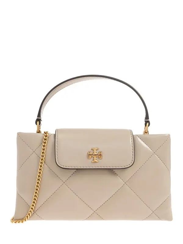 Tory Burch Kira Diamond Top Handle Bag - Beige