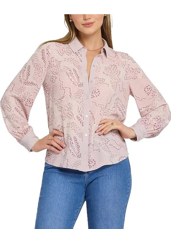 NYDJ Taylor Blouse - Rock Flower Combo