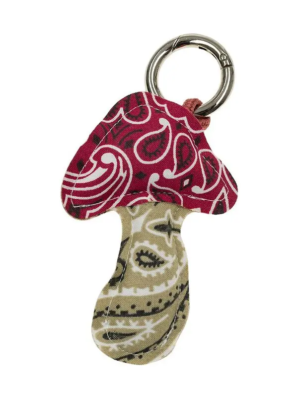 CALL IT BY YOUR NAME Champignon Mushroom Bag Charm - Bordeaux