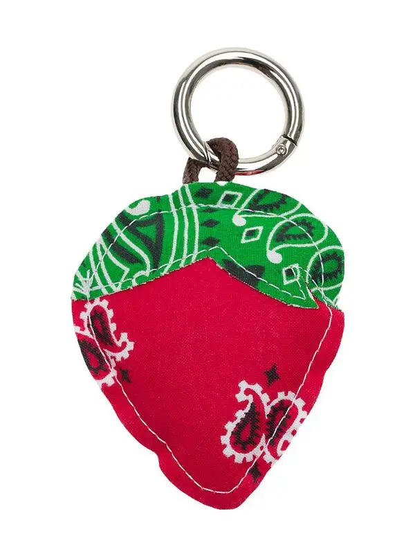 CALL IT BY YOUR NAME Fraise Strawberry Bag Charm - Red
