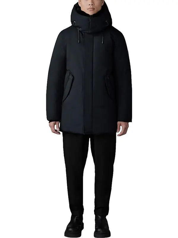 Mackage Sullivan 2-in-1 Down Coat With Removable Bib - Black
