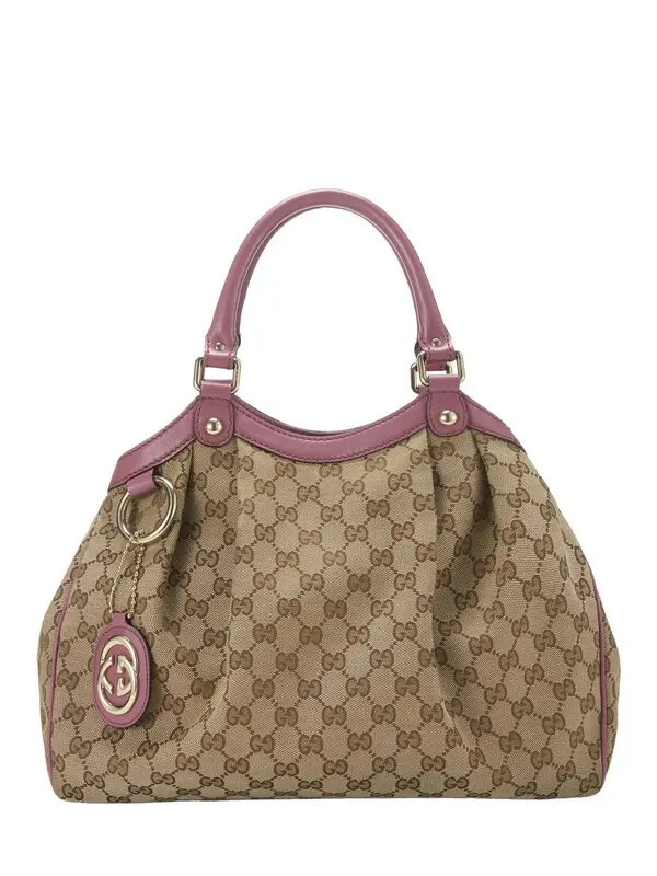 Gucci Original Gg Sukey Tote - Pink