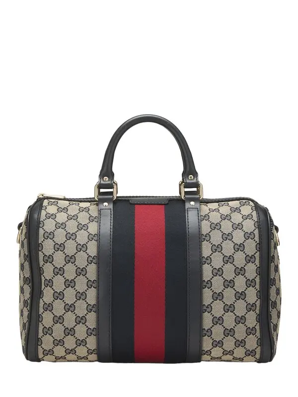 Gucci Original Gg Boston Bag - Navy
