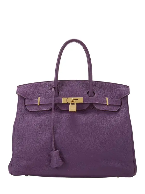 Hermès Togo Birkin 35 - Cassis
