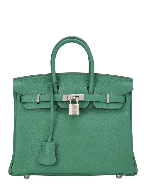 Hermès Togo Birkin 25 - Vert Vertigo