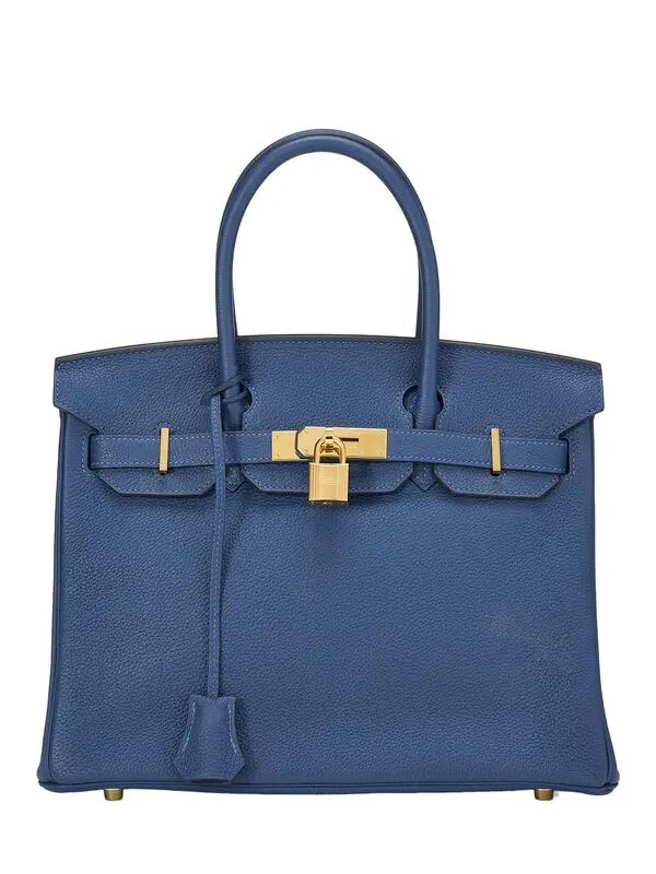 Hermès Togo Birkin 30 - Deep Blue