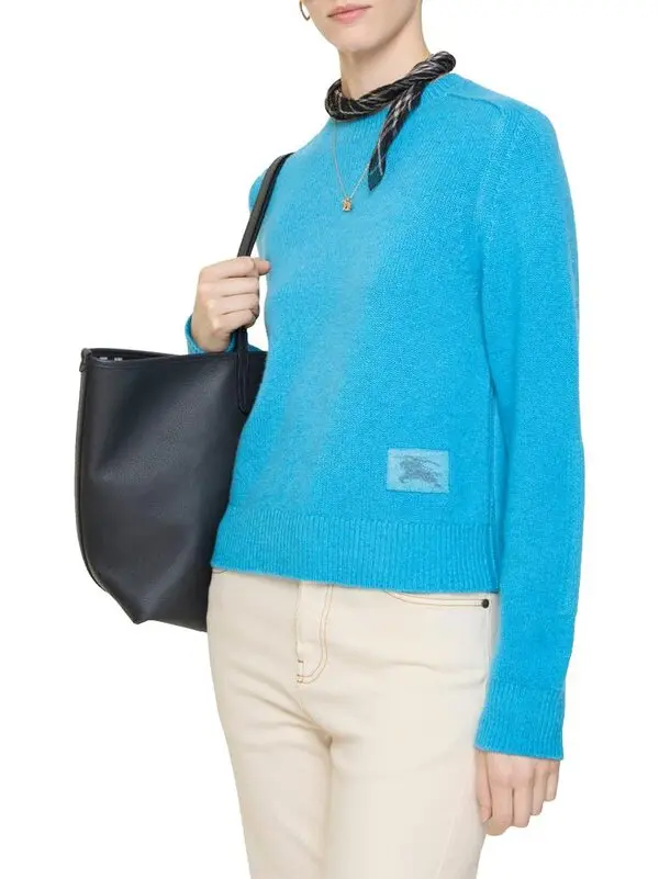 Burberry Cashmere Sweater - Atom Blue