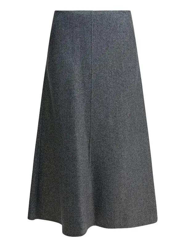 R2W Midi Skirt - Grey