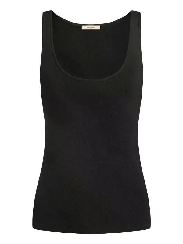 12 STOREEZ Tank Top - Black
