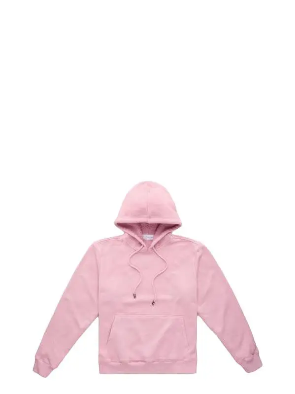 WOLF VS. GOAT (WVG) Cotton Fitted Hoodie - Rose Elegance