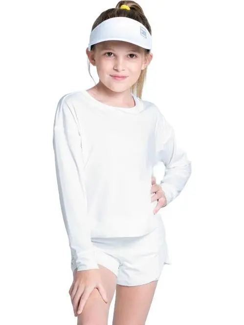 Lucky In Love Hype Long Sleeve - White