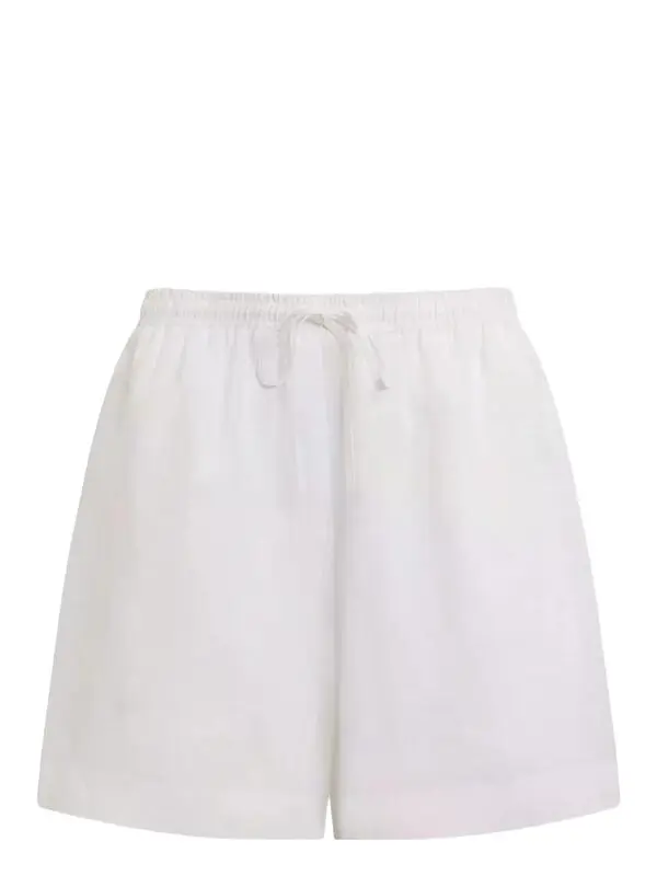 12 STOREEZ Drawstring Shorts - White