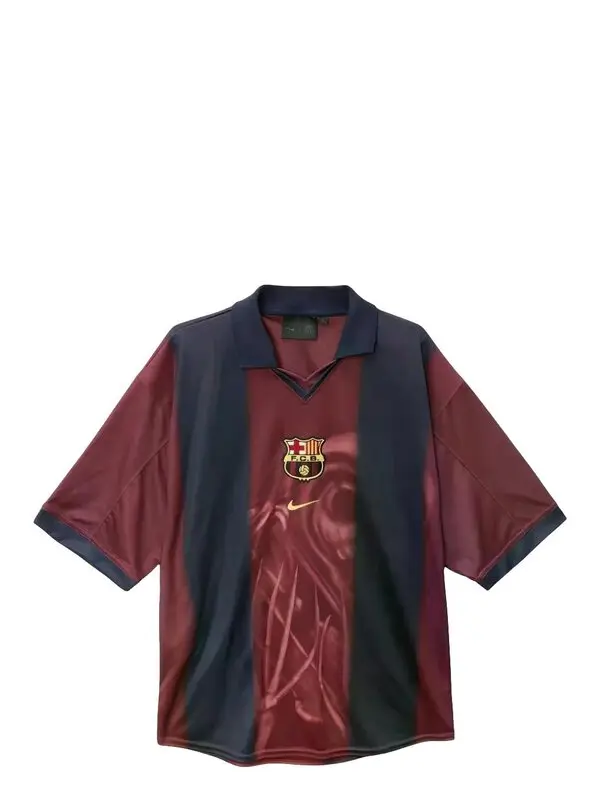 Nike X Travis Scott X Fc Barcelona Retro 2000/01 Jersey - Red